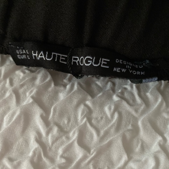 Haute Rouge, from a boutique | Tops | Off The Shoulder Black Rose Top ...